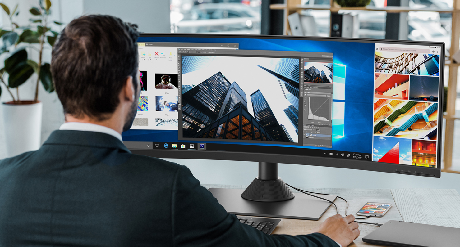 Новий рівень продуктивності. Lenovo ThinkVision P44w